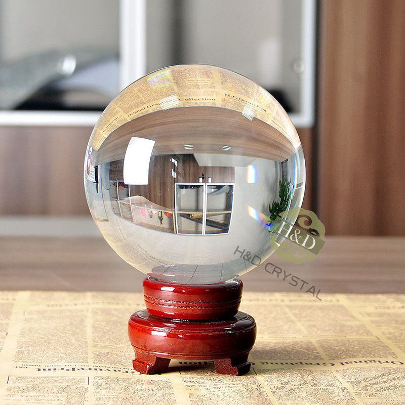 Natural Quartz Clear Magic Crystal Healing Ball Sphere 40mm 60mm 80mm ...
