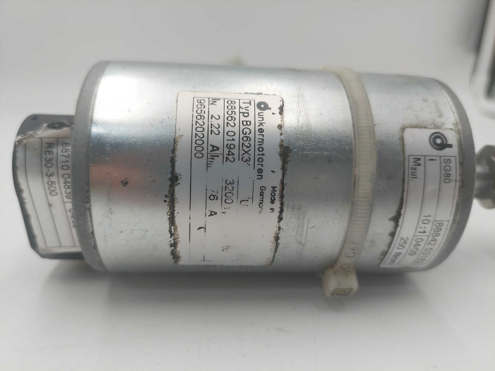 Dunkermotoren BG62X30 Motor + SG80 Getriebe i=10:1 re30-3-500 | eBay