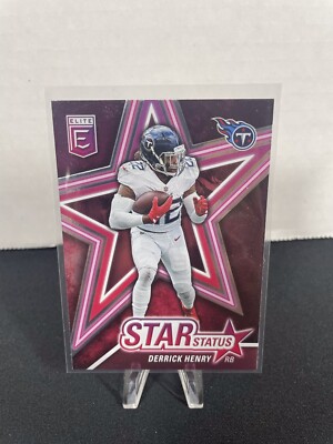 Derrick Henry 2022 Donruss Elite Star Status Insert Tennessee Titans ...