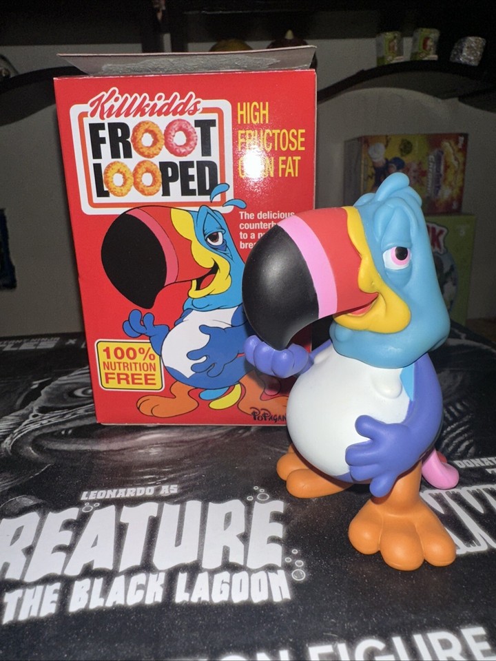 Ron English Cereal Killers Sam Art Figure variety box Kellogg's froot ...
