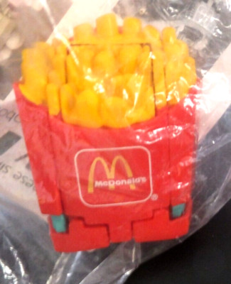 FRENCH FRY HAPPY MEAL TOY SET: 2a FRY FORCE 1988 McDONALDS CHANGEABLE ...