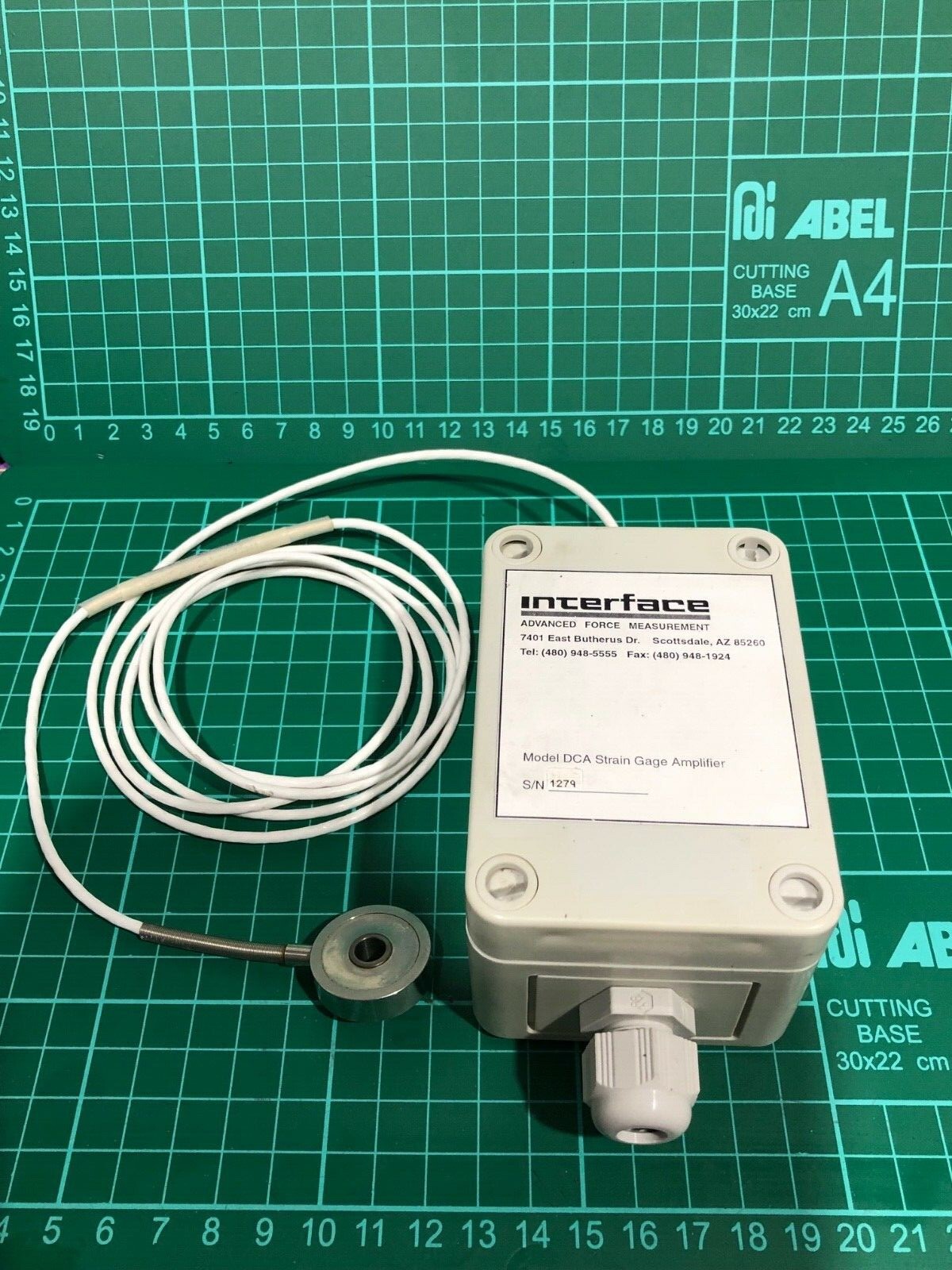 Interface Advanced Force Measurement LW1025-25 25lbf W/ DCA Signal ...