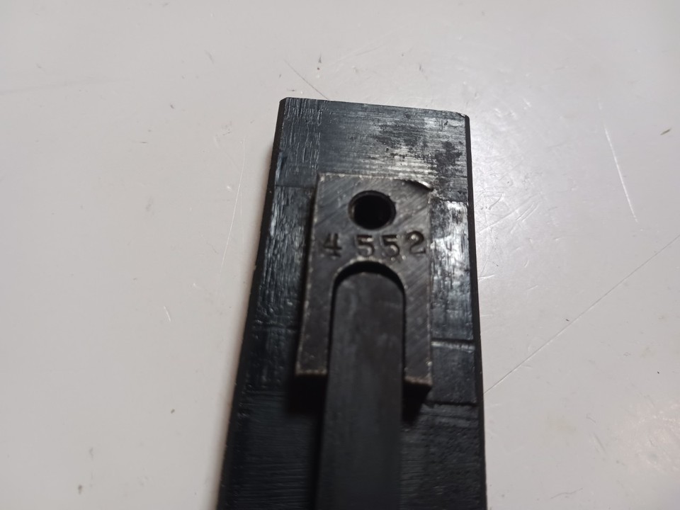 WW2 1928 Thompson Early Savage Buttstock Slide Assy - Numbered - NOS ...