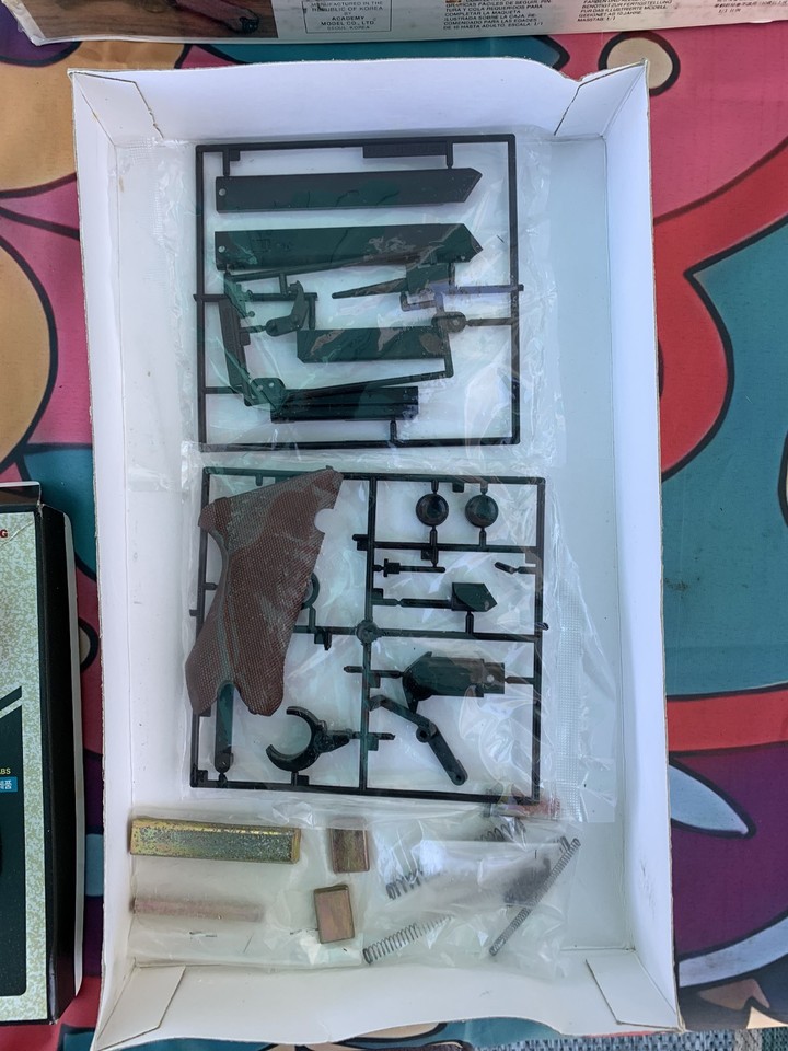 Vtg 7mm Target Luger model P.08 pistole 1/1 scale model gun kit ...