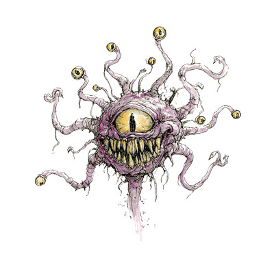 Beholder Zombie Sketch Vinyl Car Decal Sticker – Waterproof & UV ...