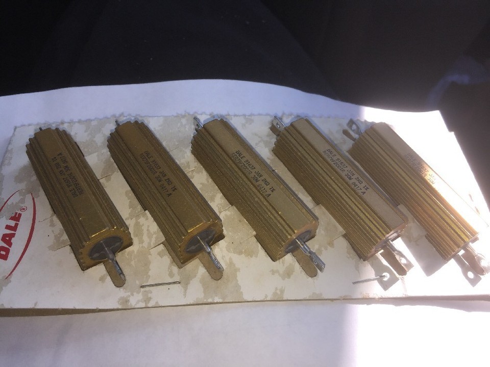 DALE 5 Pack 30 Watt Resistors 2000 Ohm 1% Tolerance RER75F2001R | eBay