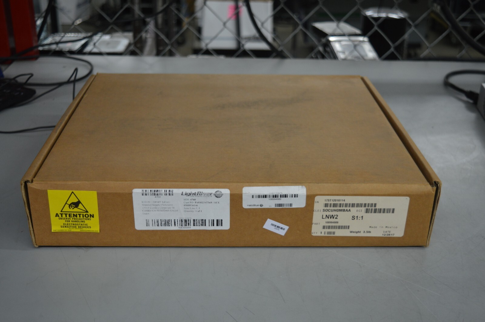 Alcatel-Lucent Metropolis DMX Lnw2 S1 1 SYSCTL System Control Module ...