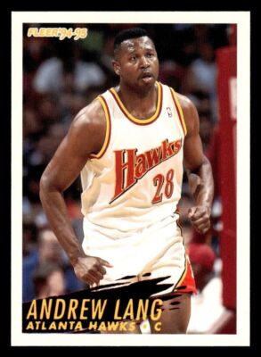1994 Fleer #7 Andrew Lang - Atlanta Hawks | eBay