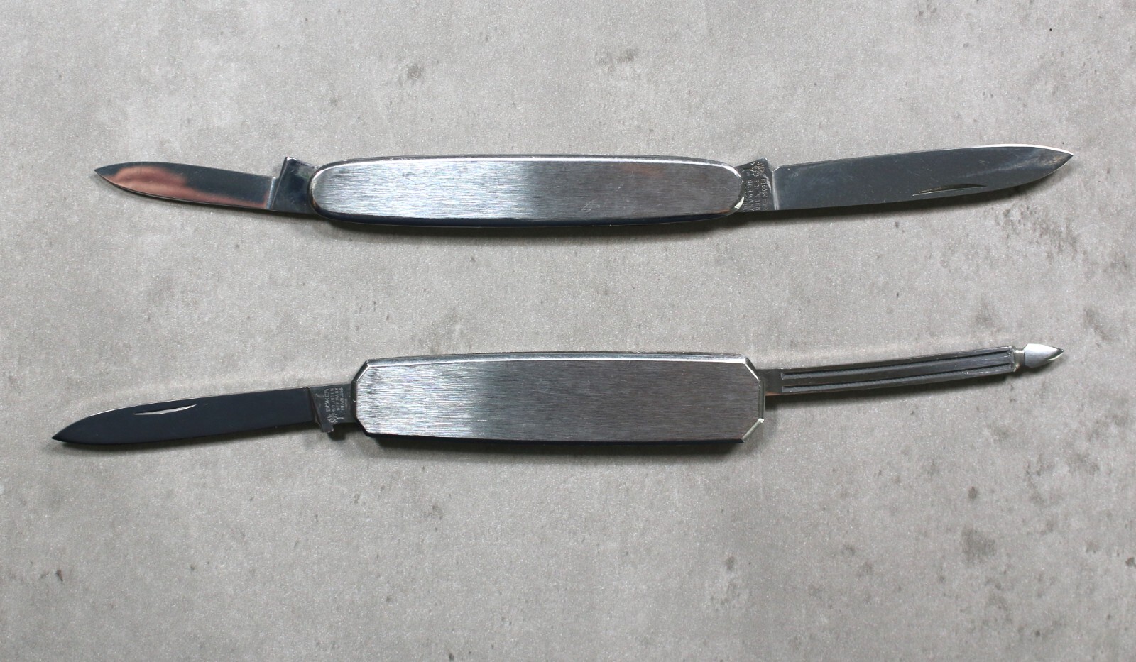 Boker Solingen Germany 2 Pocket Pen Blade Knife Stainless Rostfrei ...