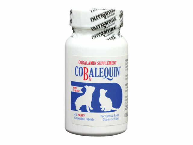 Cobalequin Cobalamin Supplement Vitamin B12 for Cats & Dogs 22 Pounds ...