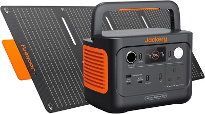 Jackery Solar Generator 240 v2 + 40Wmini Solar Panel 256Wh LiFePO4 ...
