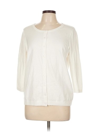 Talbots Outlet Women Ivory 3/4 Sleeve Top 12 Plus | eBay