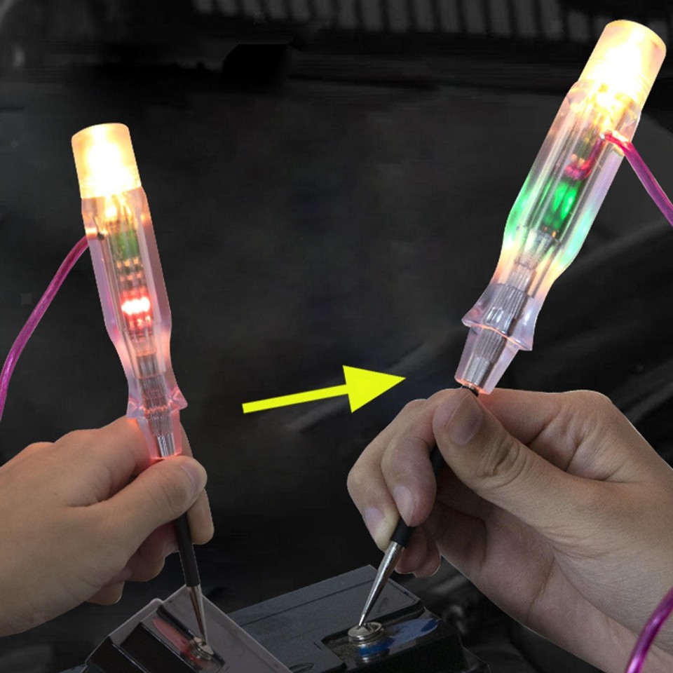 Automotive Circuit Tester LED Automotive Test Light for Motorcycles ...