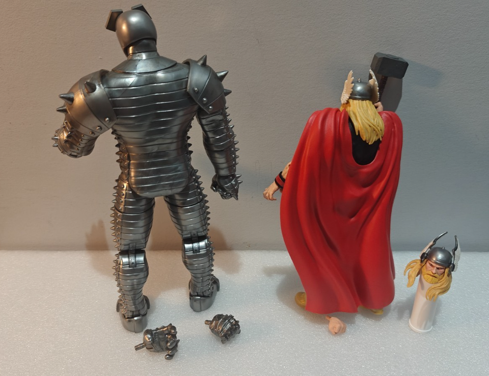 MARVEL LEGENDS THOR VS DESTOYER! HASBRO 60TH ANNIVERSARY 6" FIGURES ...