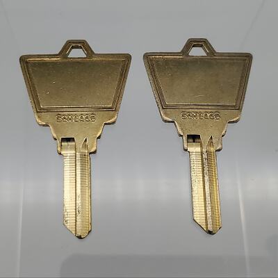 2x Schlage 35-140 C Key Blanks Large Bow C Keyway Nickel Silver 5 Pin ...