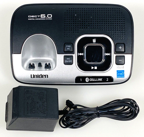Uniden D1780 Cordless Phone Bluetooth Main Charger Base For DX170 ...