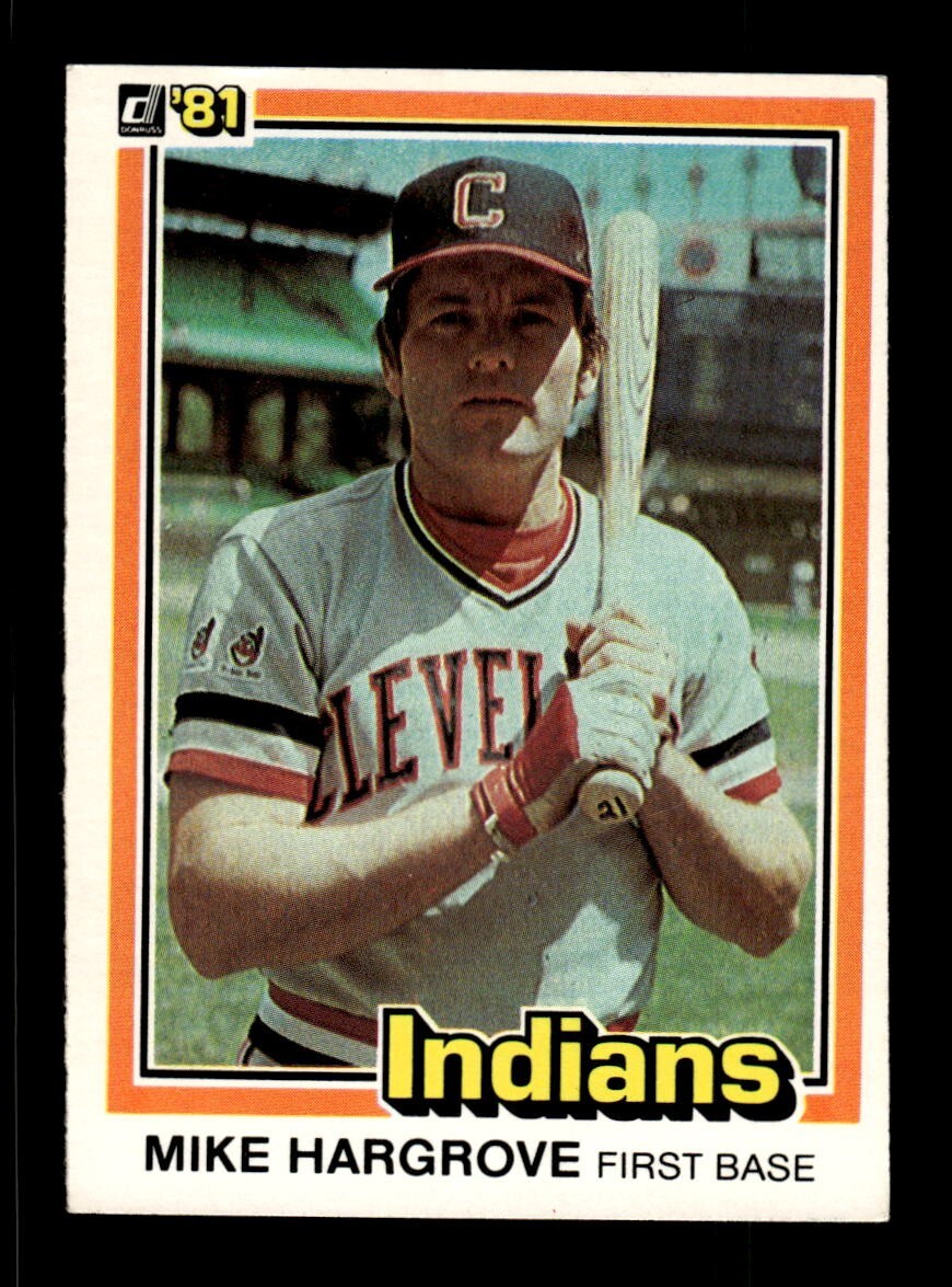 1981 DONRUSS #78 MIKE HARGROVE | eBay