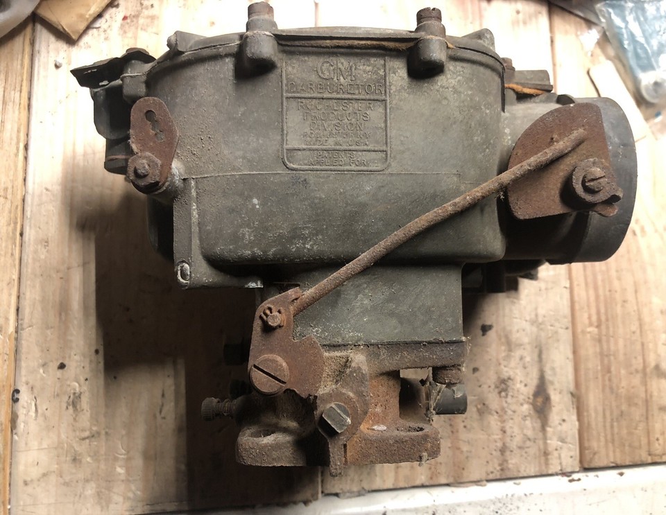 ROCHESTER 7001570 TURTLE BACK CARBURETOR 1949-1950 OLDSMOBILE 8 CYL ...