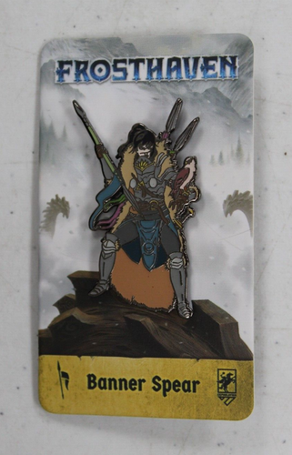 Frosthaven Kickstarter Board Game Banner Spear Metal Pin Cephalofair Games NEW | eBay