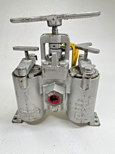 HAYWARD No. 51 Duplex Basket Strainer 3/4" NPT 200-Psi WOG WCB Cast ...