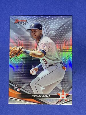 2022 BOWMAN’S BEST JEREMY PENA ROOKIE REFRACTOR CARD #26 ASTROS | eBay