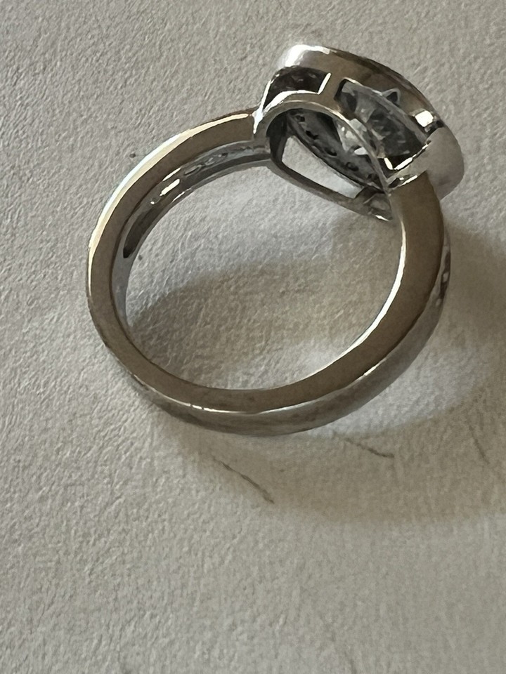 Women’s Jewelry Cocktail Wedding Engagement Silver 925 Ring Size 7 | eBay