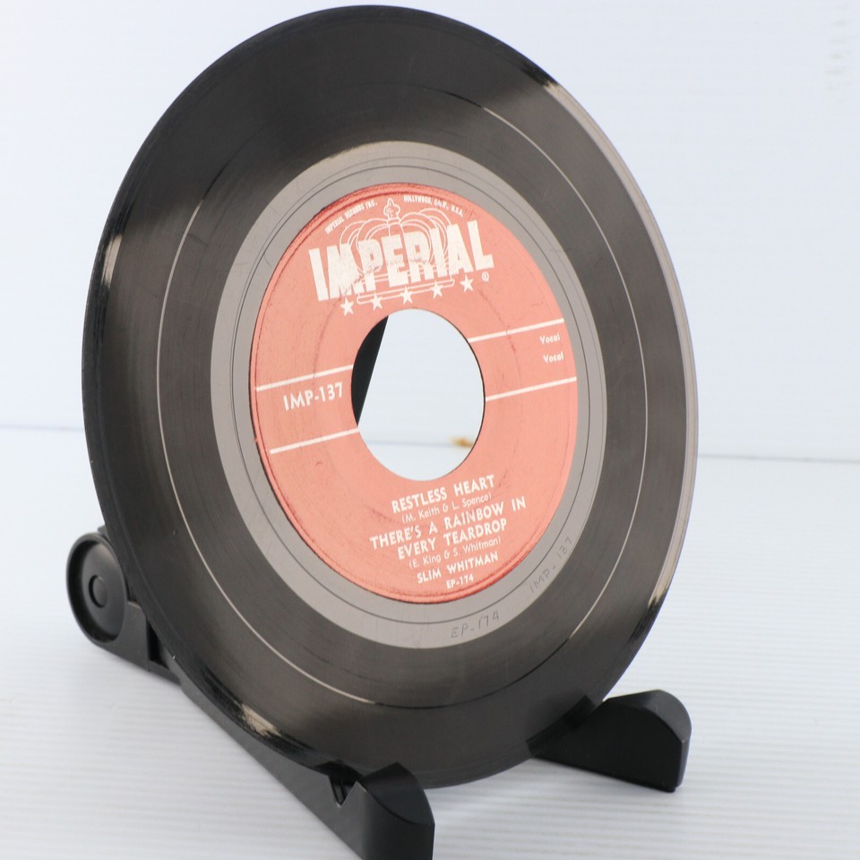 Slim Whitman – Roll On Silvery Moon/Restless Heart - 1956 45 rpm EP ...