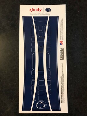 NEW COMCAST/XFINITY SKIN/STICKER FOR X1 XR11 VOICE REMOTE-PENN STATE | eBay
