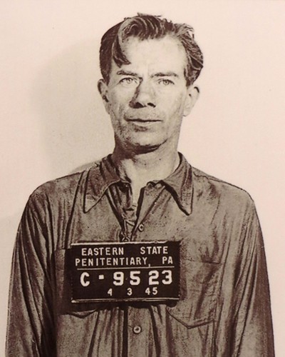 WILLIAM SUTTON MUG SHOT 8X10 PHOTO BANK ROBBER CRIME PICTURE WILLIE ...