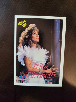 1990 WWF Classic Series 1 Miss Elizabeth #11 Wrestling Trading Card wwe ...