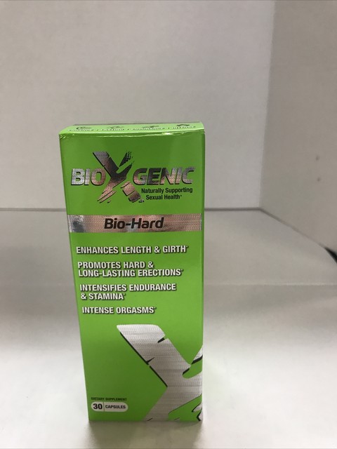 Bioxgenic Bio-hard Male Performance Enhancement Capsules 30 Quick Ship ...