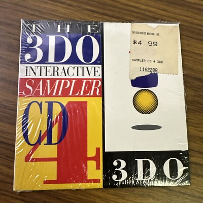 The 3DO Interactive Sampler CD #4 (3DO) - Brand New & Sealed! NIB CIB 3D0 4 disc | eBay