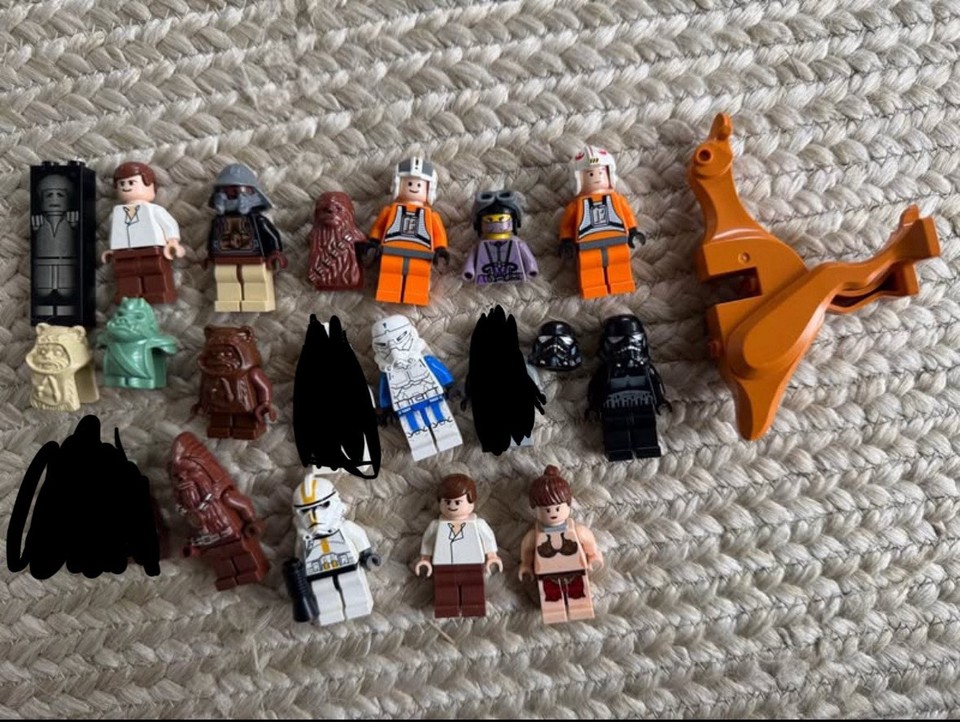 Vintage Star Wars Lego Mini-figure Lot | eBay