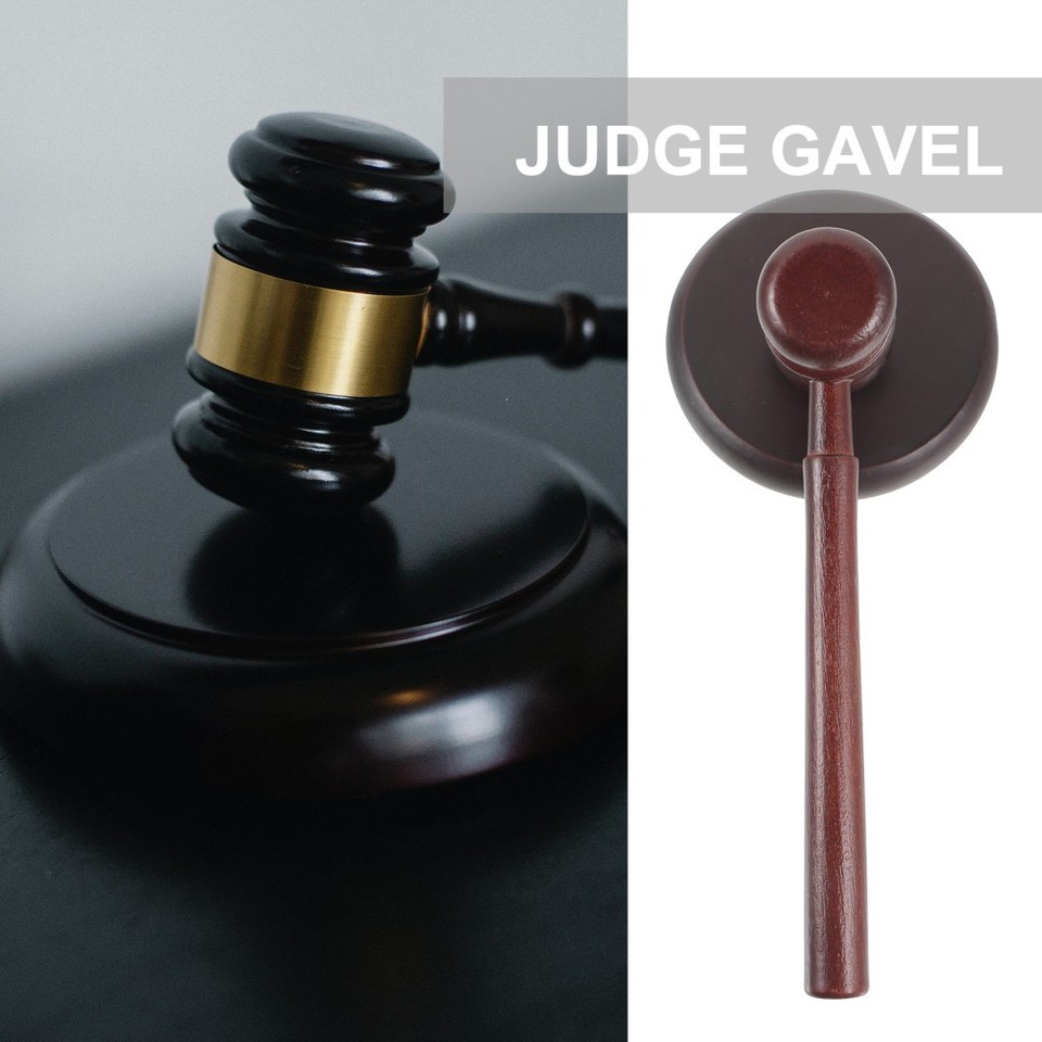 Wooden Judge Gavel Hammer Auction Sale Court Hammer Lawyer Practical ...