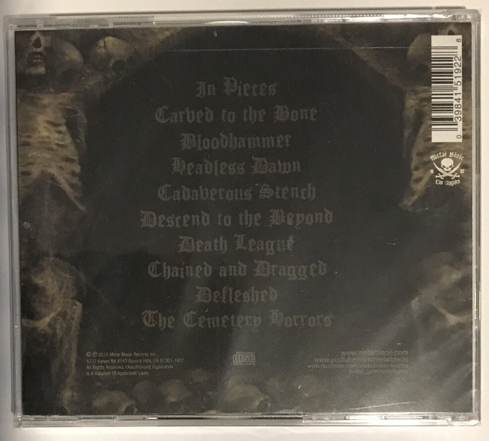 Entrails – Raging Death CD 2013 Metal Blade - 3984-15192-2 [SEALED ...