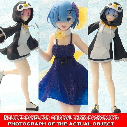 Re Zero Figure rem ramu Relax Time Anime japan Figure set of 3 | eBay