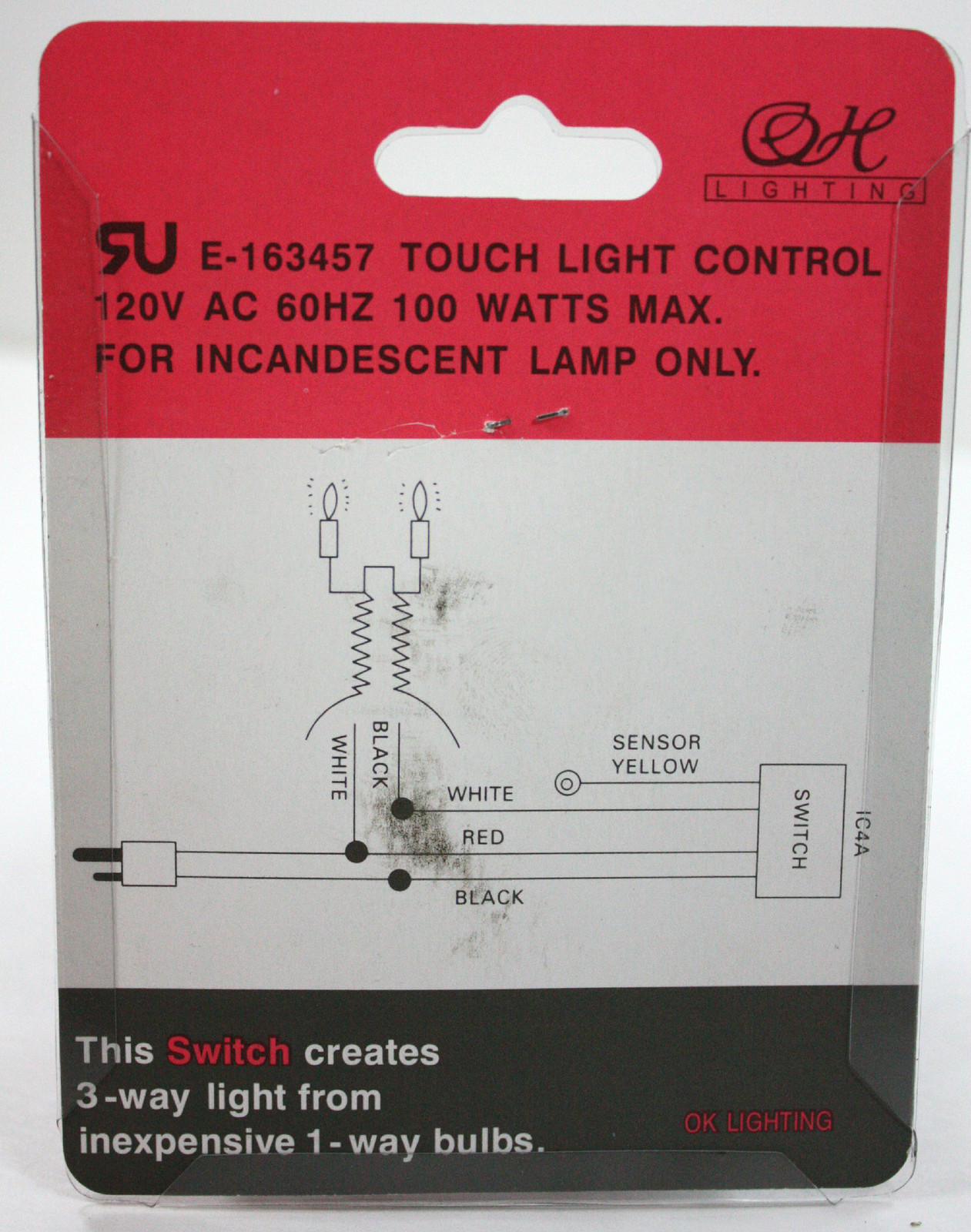 Touch Light Control Model Ta 306a 120vac | Shelly Lighting