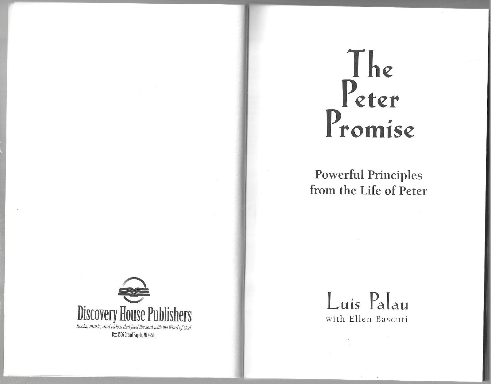 The Peter Promise: Powerful Principles from the Life of Peter ...