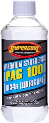 Supercool A/C Compressor P100-8 PAG 100 Lubricant OIL 8oz | eBay
