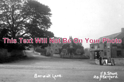 YO 12134 - Barwick Lane, Aberford, Yorkshire c1920 | eBay