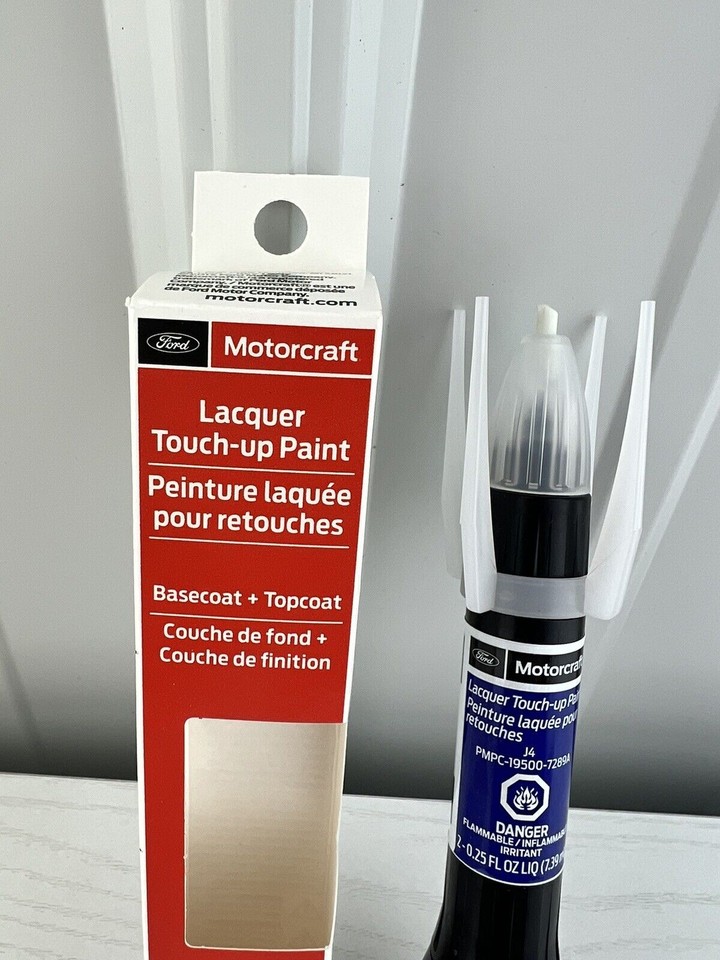 Ford J4 Deep Impact Blue Touch Up Paint Pen Top & Clear Coat OEM ...