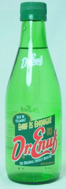 Dr. Enuf Regular Original Carton 4 Fresh 12 Oz Glass Bottles Doctor ...