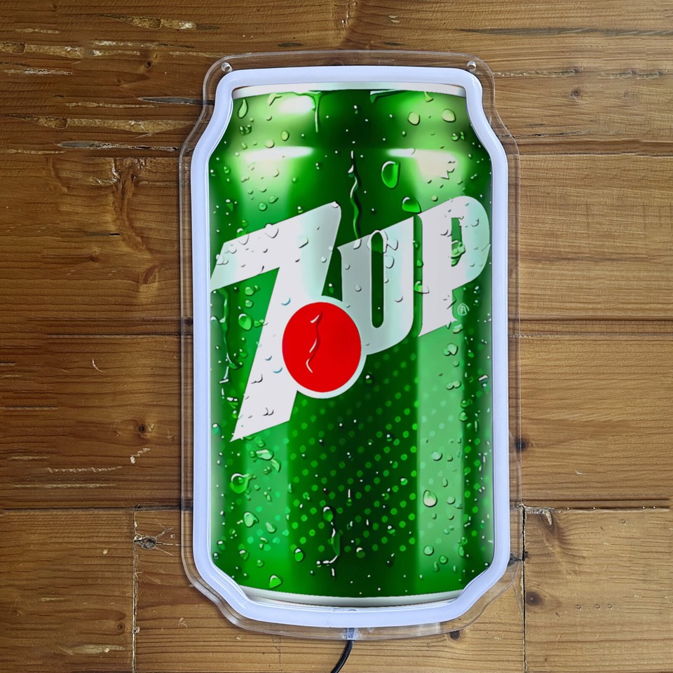 7up Soda Drink Bar Club Home Wall Decor Poster LED Neon Light Sign 12 ...