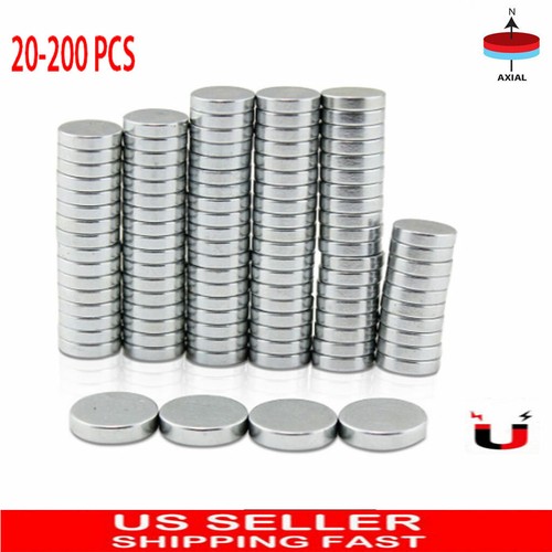 20-200Pcs N35 4X2mm Neodymium Disc Magnet Super Strong Rare Earth ...