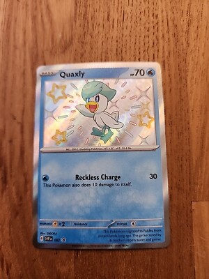 Pokemon - Quaxly - Shiny Holo Rare - Promo - SVP 082 - NM/M | eBay