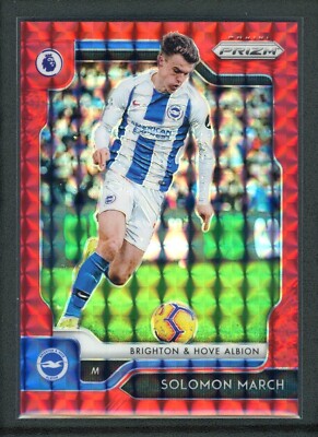 2019-20 SOLOMON MARCH 044/109 PANINI PRIZM PREMIER LEAGUE CHECKERBOARD ...