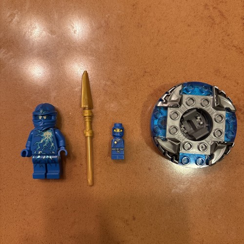 LEGO Ninjago NRG Jay Minifigure - Includes rare spinner | eBay