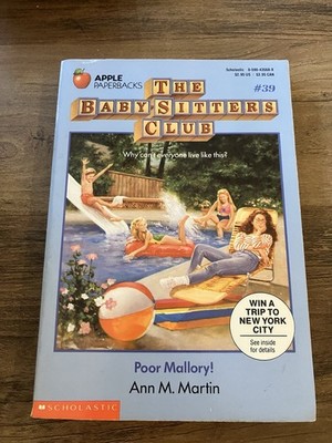 Baby-Sitters Club #39: Poor Mallory - Ann M Martin, 9780590435680 ...