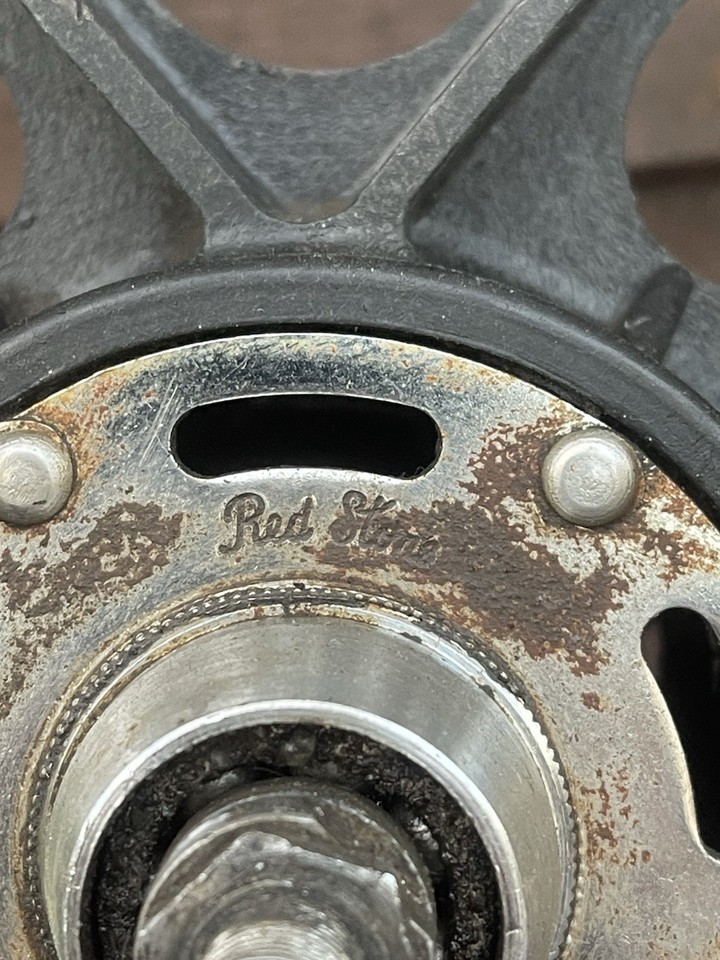 Original Vintage Old School BMX Red Stone Black Mag Wheels Inc Red Line ...