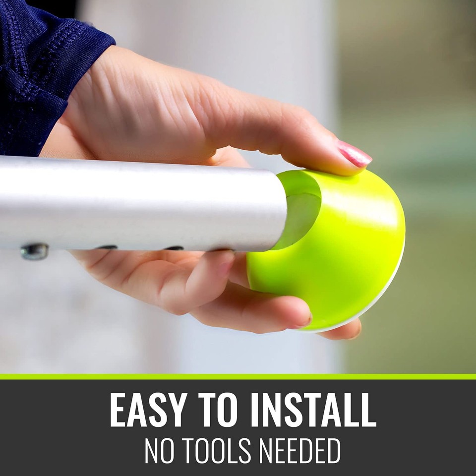 Healthsmart Walker Glides, Walker Caps Or Walker Pads Also For Rollato ...